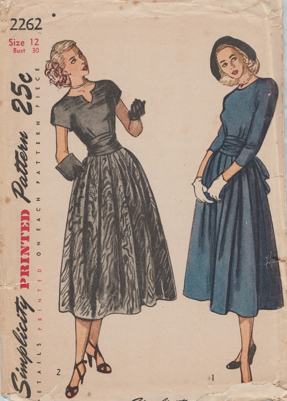 Today’s Pattern Story: Simplicity 2262 – A Dress A Day